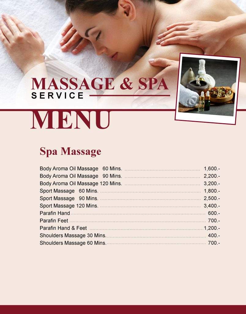 Massage - Takecare Salon of Beauty - ต่อขนตา ทำเล็บ ทำเล็บเจล ทำสีผม